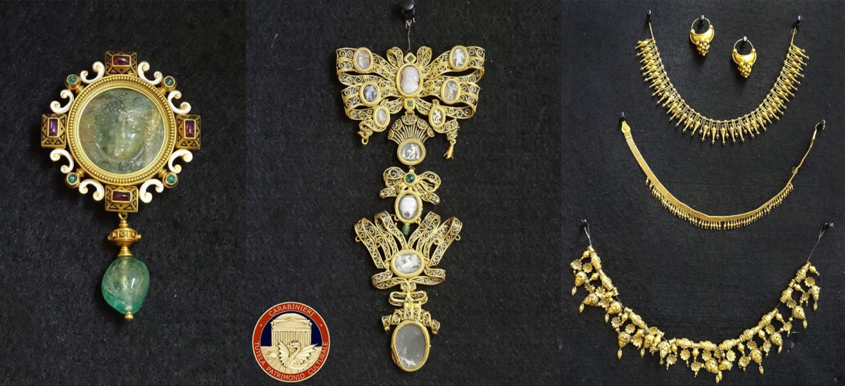 Storia e storie: i gioielli rubati nel 2013 a Villa Giulia e recuperati ...