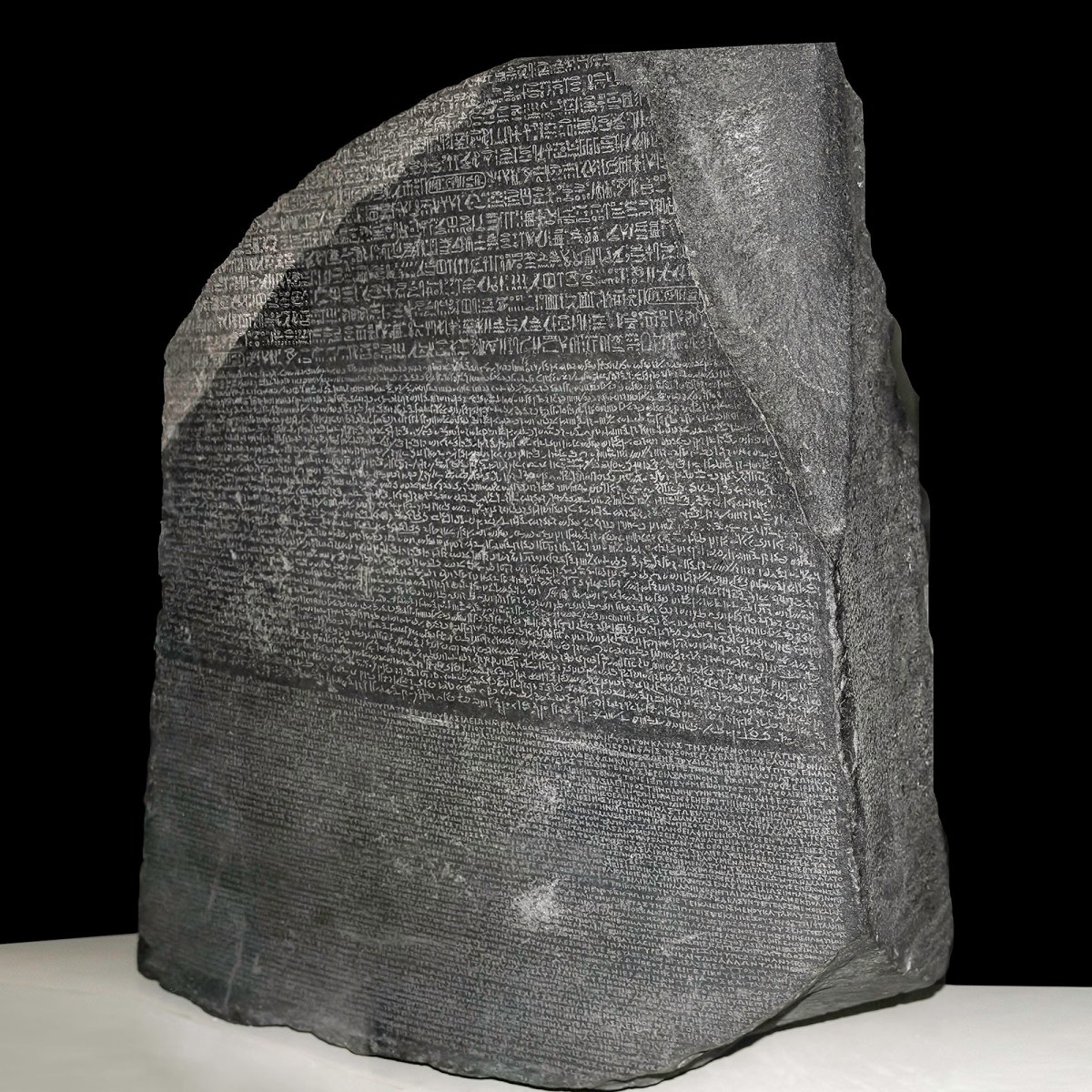 La Stele di Rosetta, scoperta 224 anni fa nell’area dell’attuale ...
